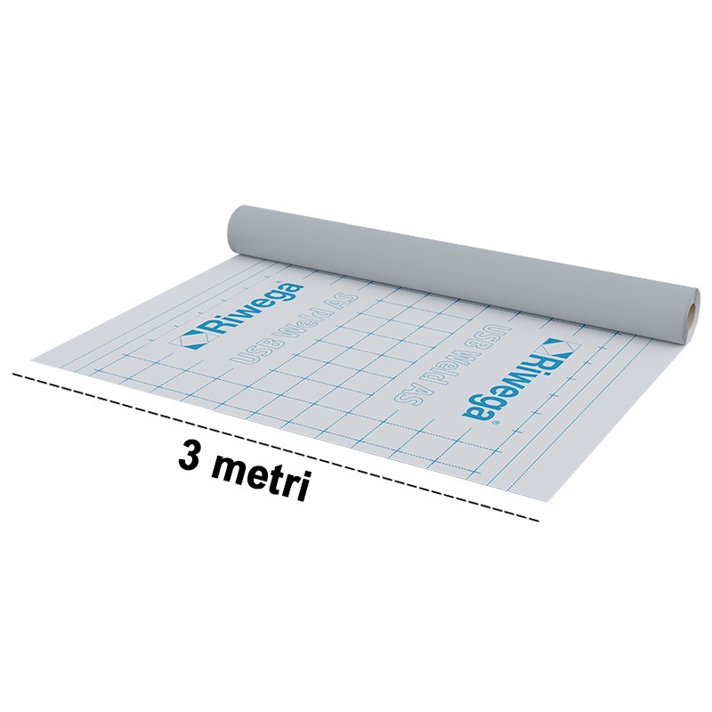 Membrana da tetto impermeabile traspirante Riwega USB Weld AS in PU ...